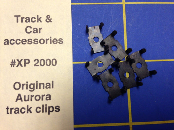 TYCO Original Aurora Track Clips (XP2000) – Hamilton Hobbies