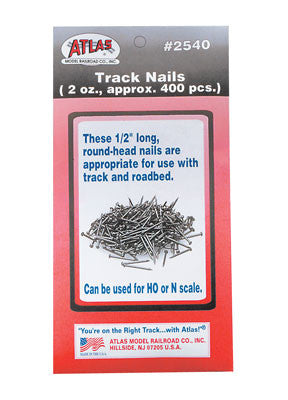 Atlas Track Nails (ATL2540) – Hamilton Hobbies