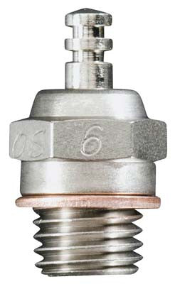 O.S. #6 A3 Glow Plug Hot Air (OSMG2690) – Hamilton Hobbies